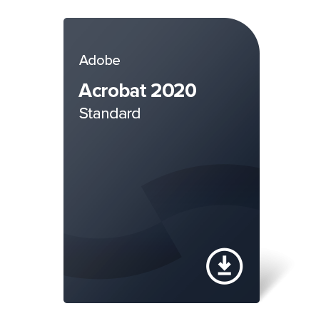 Adobe Acrobat 2020 Standard (EN) – perpetual ownership - Forscope.ro