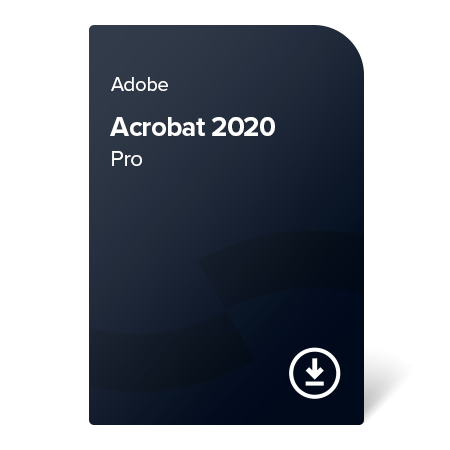 Adobe Acrobat 2020 Pro (EN) – perpetual ownership - Forscope.ro